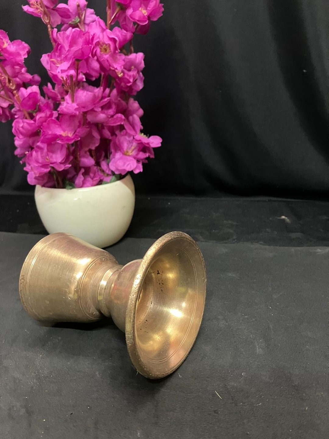 Vintage Bronze Cast Peek Dani , Spitting Pot - Etsy