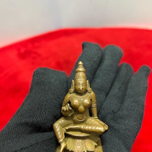 Vintage Bronze Cast Uma Devi Idol - Etsy Australia