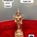 Prasiddh Copper Idols Present Panchaloha Idol of Deepa With Leg Stand ...