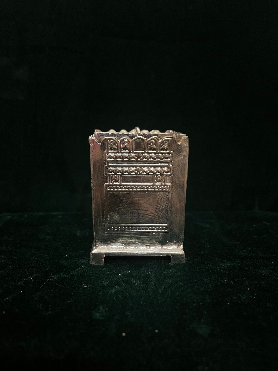 Prasiddh Copper Idols Present Hand Crafted Silver Brundavana - Etsy