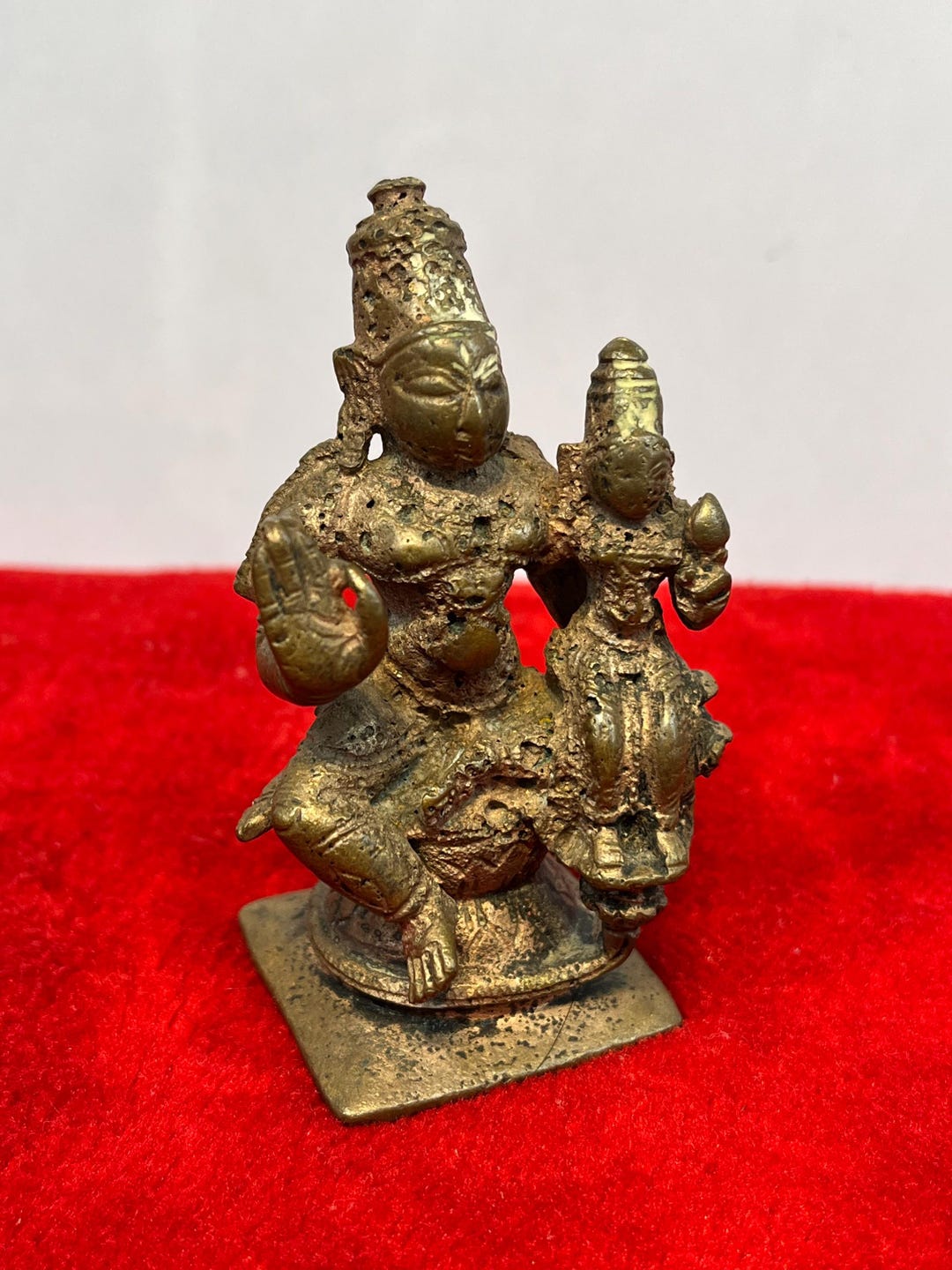 Vintage Bronze Made Pattabhi Rama Idol - Etsy