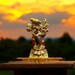 Prasiddh Copper Idols Present Panchaloha Idol of Deepa With Leg Stand 1 ...