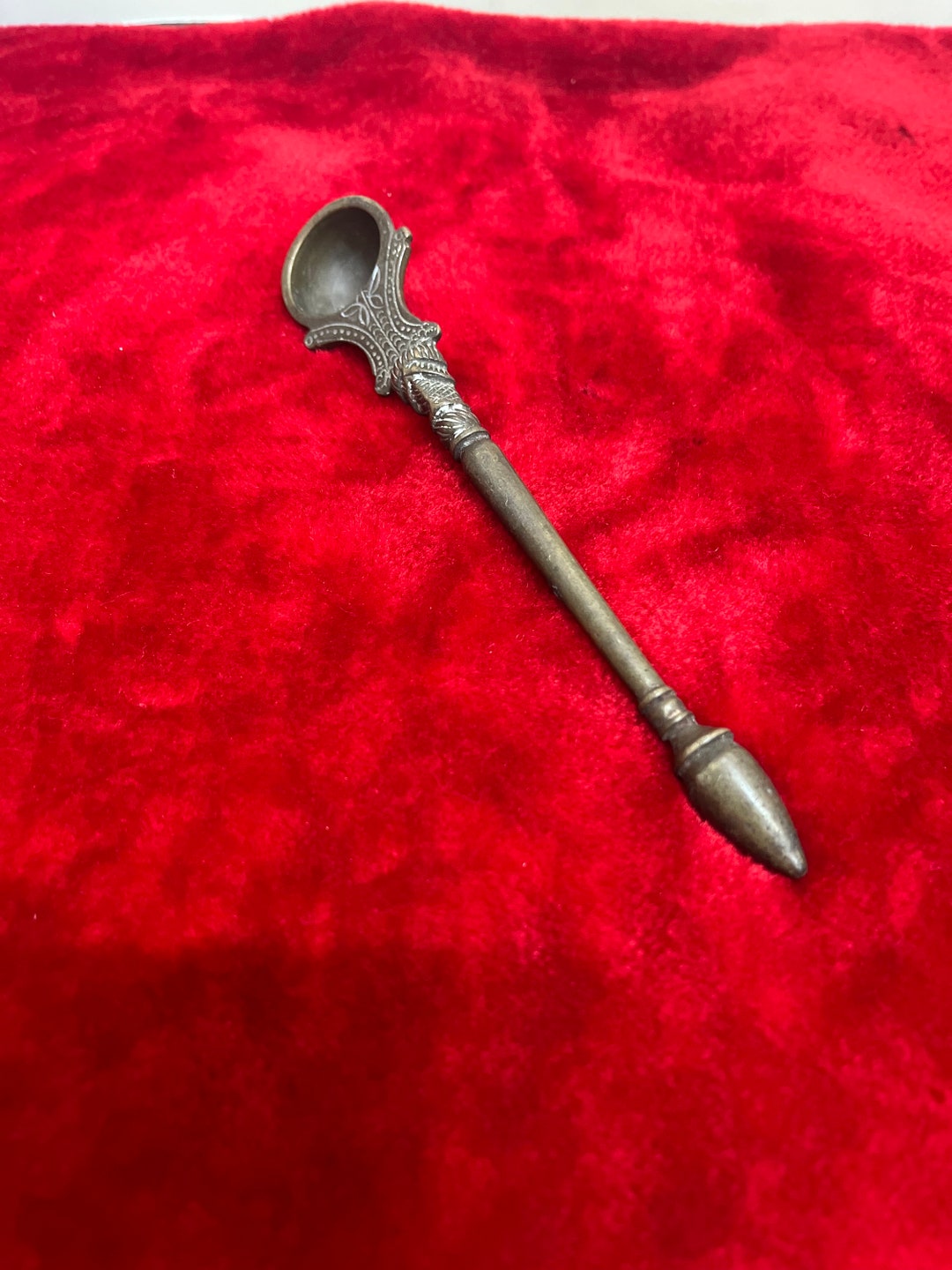 Vintage Bronze Cast Uddarine Holy Spoon - Etsy