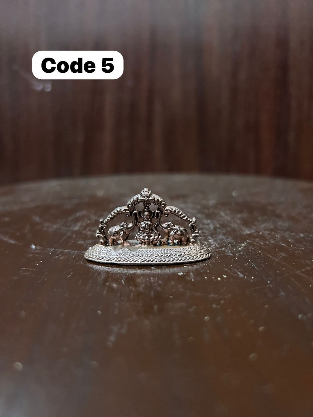 Prasiddh Copper Idols Presents Copper Idol of Gaja Lakshmi Miniature ...