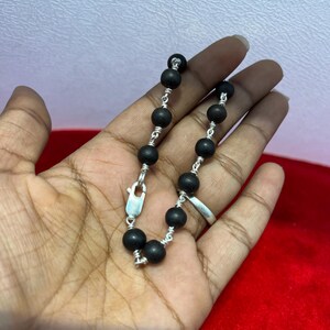 Silver Made Karungali Bracelet - Etsy