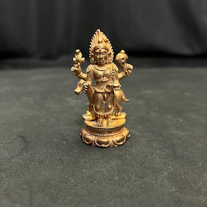 Panchaloha Made Kala Bhairava Idol - Etsy Australia