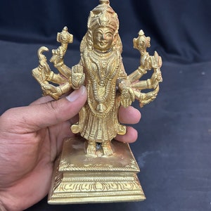 Panchaloha Made Ashtabhuja Durga Devi - Etsy