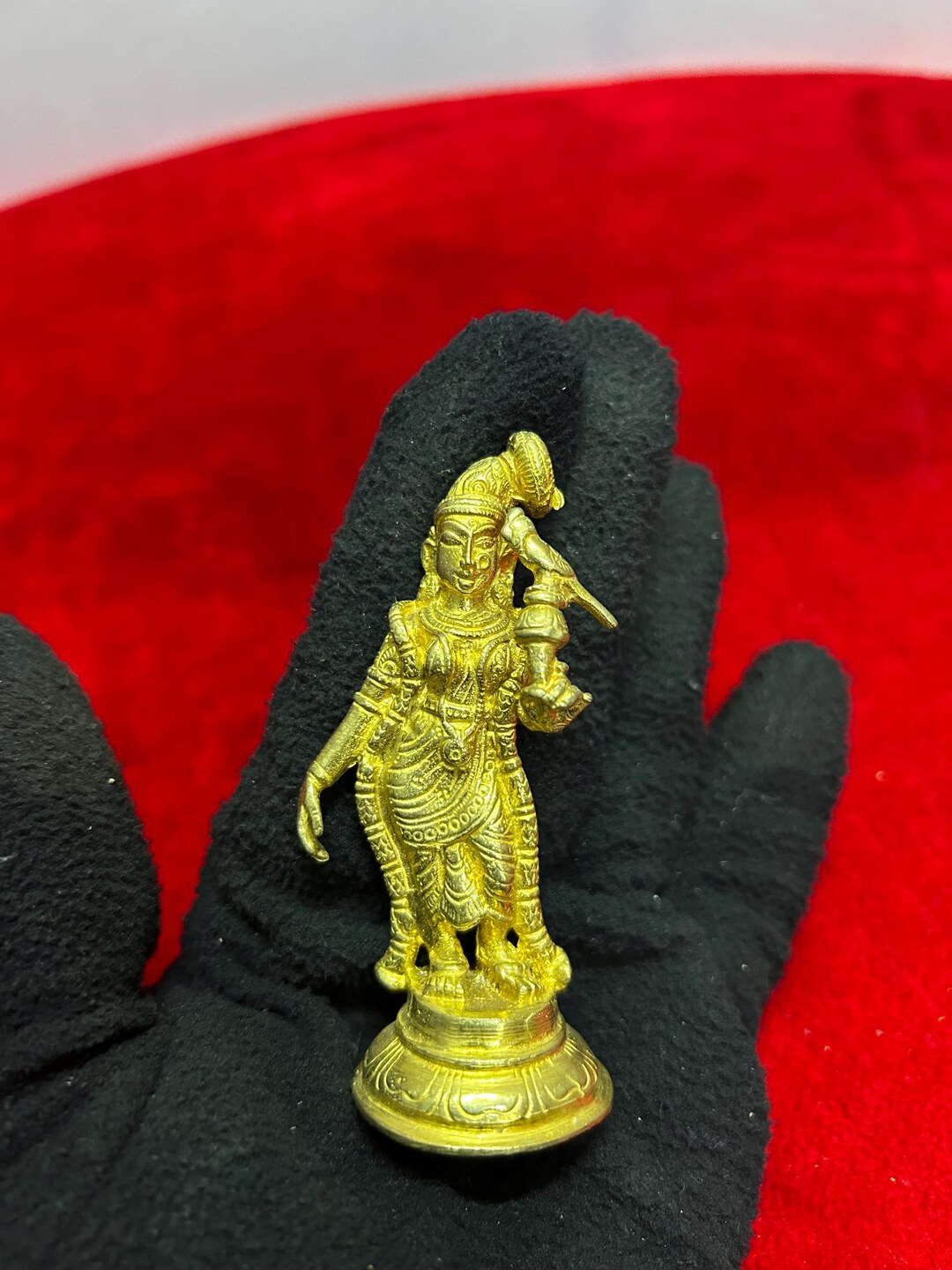Panchaloha Idol of Andal / Godha Devi - Etsy