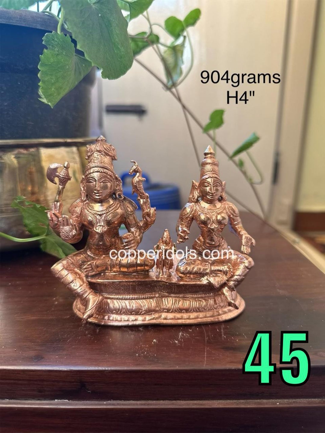 Prasiddh Kupfer Idole präsentiert Soma kanda murthy shiva - Etsy.de