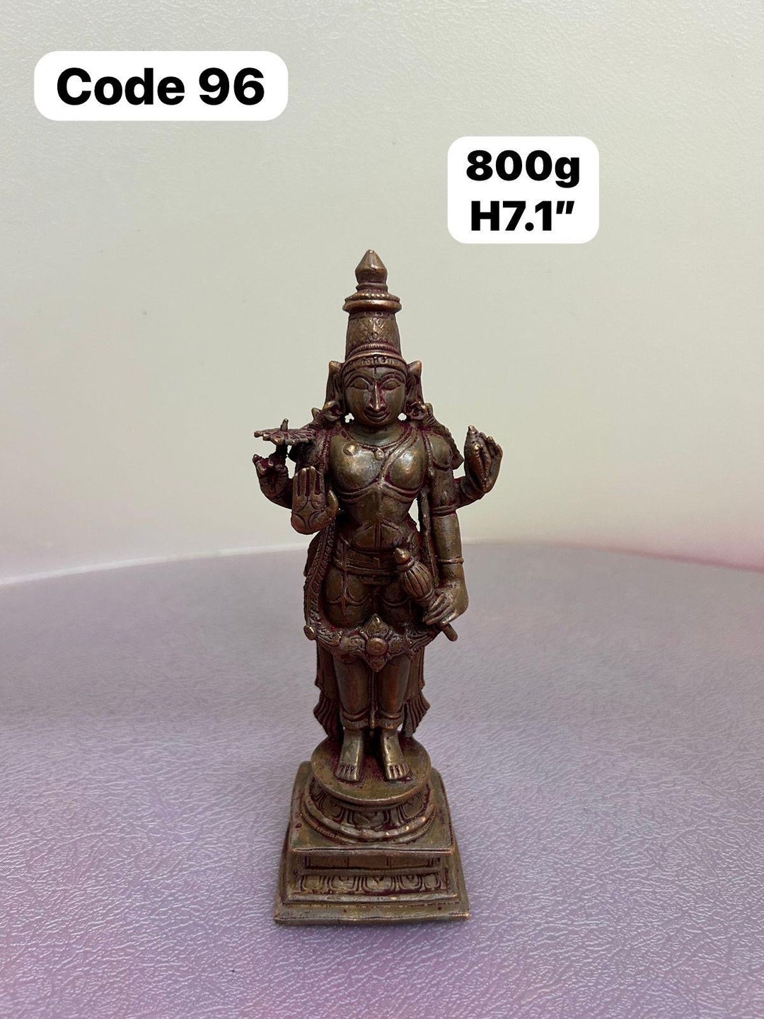 Museum Grade Replicas by Prasiddh Copper - Vishnu - Etsy