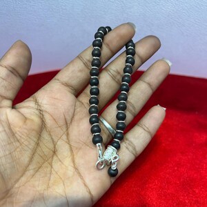 Silver Made Karungali Bracelet - Etsy