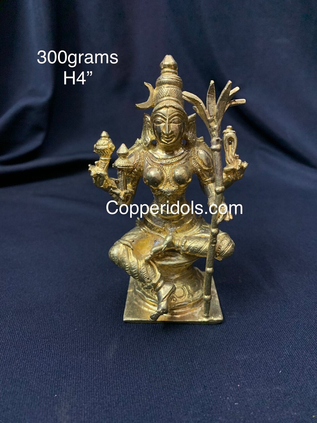 Prasiddh Copper Idols Present Panchaloha Idol of Lalitha Devi - Etsy