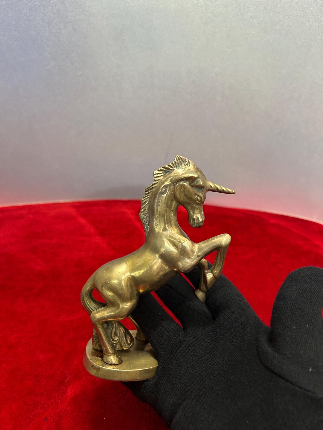 Vintage Bronze Cast Horse - Etsy