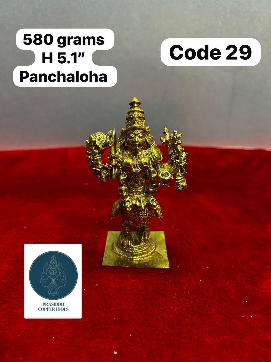 Prasiddh Copper Idols Presents Panchaloha Idol of Pakshi Durga, a Rare ...