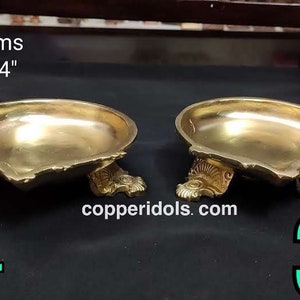 Prasiddh Copper Idols Present Panchaloha Idol of Deepa With Leg Stand ...