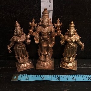 Prasiddh Copper Idols Presents Lord Srinivas With Consorts | Etsy