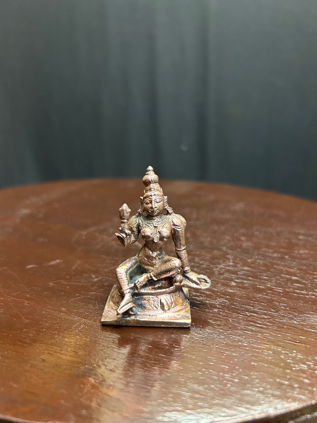 Prasiddh Copper Idols Presenst Copper Idol of Bhoga Shakthi Devi - Etsy