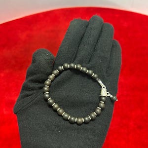 Silver Made Karungali Bracelet - Etsy