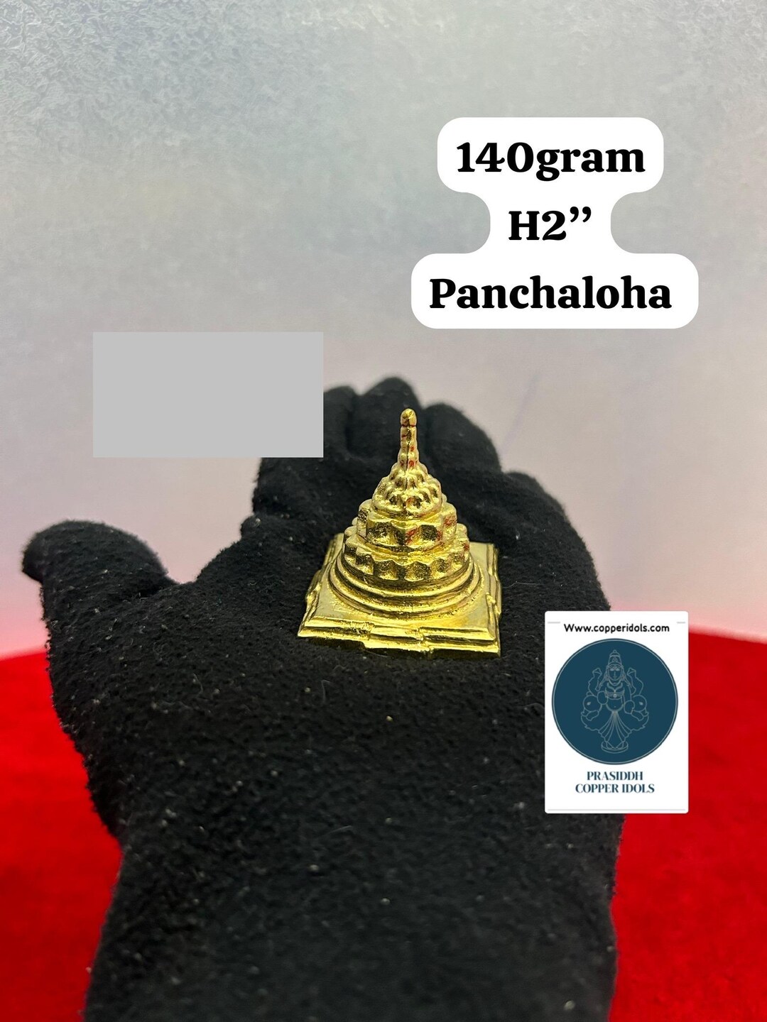 Prasiddh Copper Idols Presents Panchaloha Idol of Meru Sri Yantra Sri ...