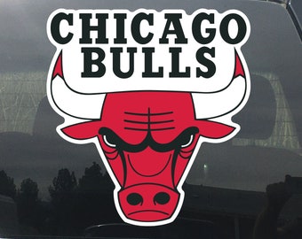Michael Jordan Sticker Chicago Bulls Chicago Bulls Sticker | Etsy