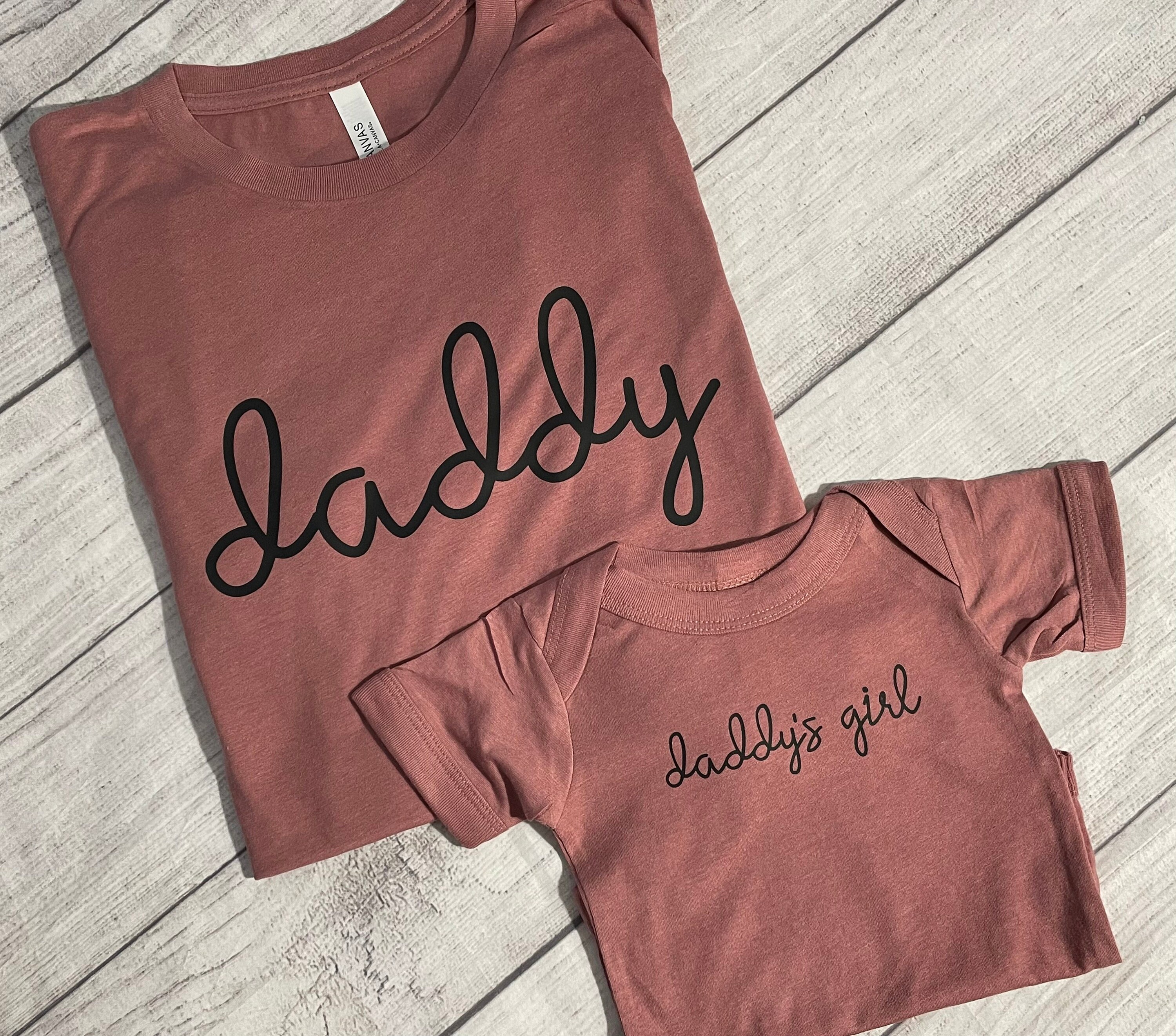 Daddy and Daughter Daddy Daughter Shirts Daddy Shirt | Etsy