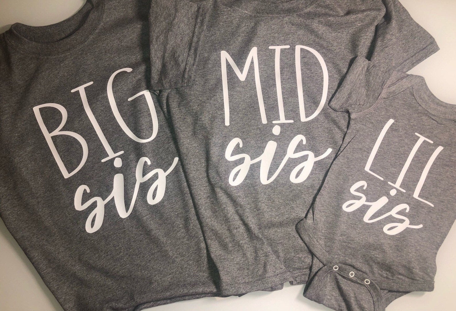 Three Sisters 3 Sisters Big Middle Little Sister Sibling | Etsy