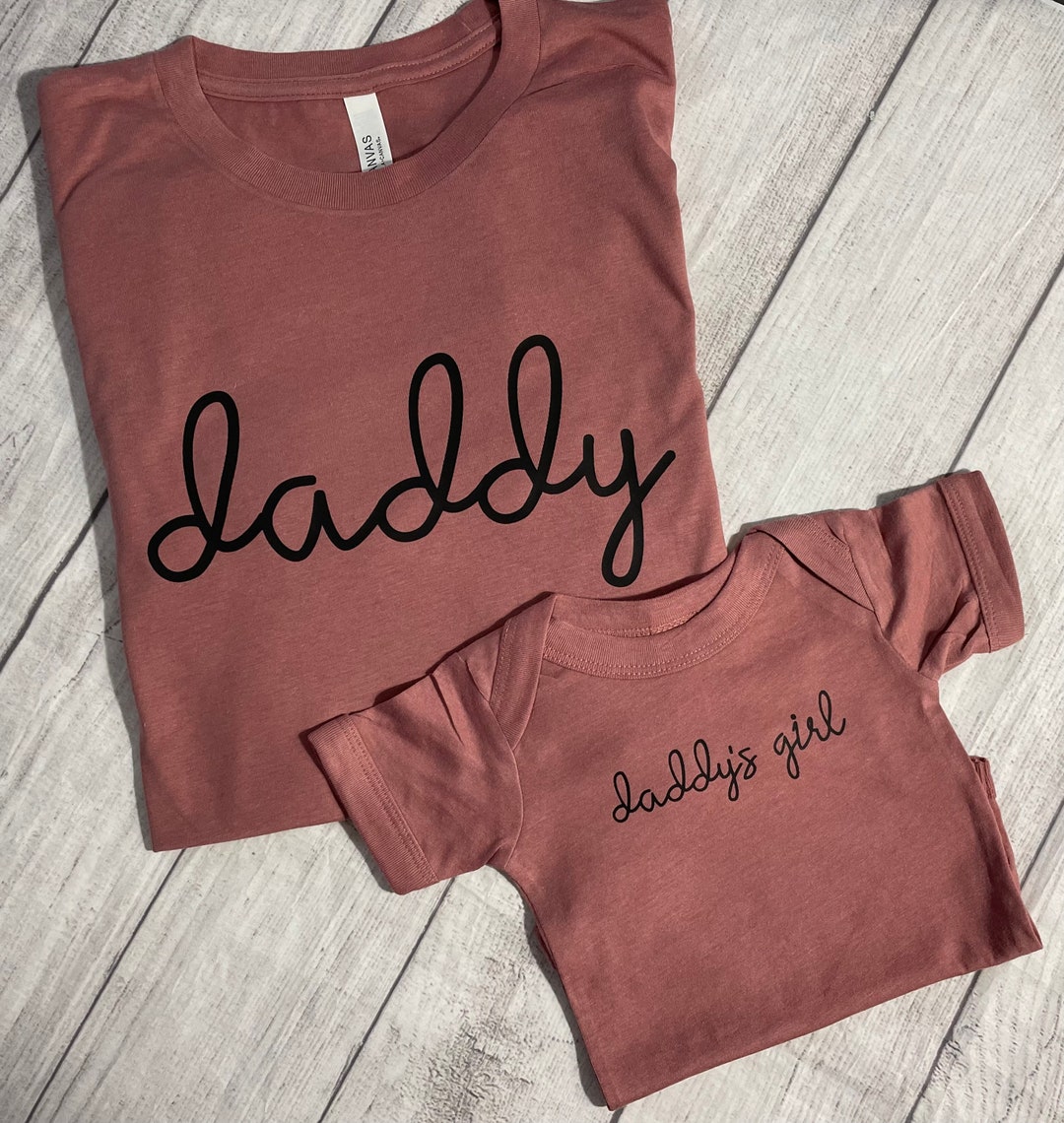 Daddy and Daughter - Daddy Daughter Shirts - Daddy Shirt - Daddy’s Girl ...