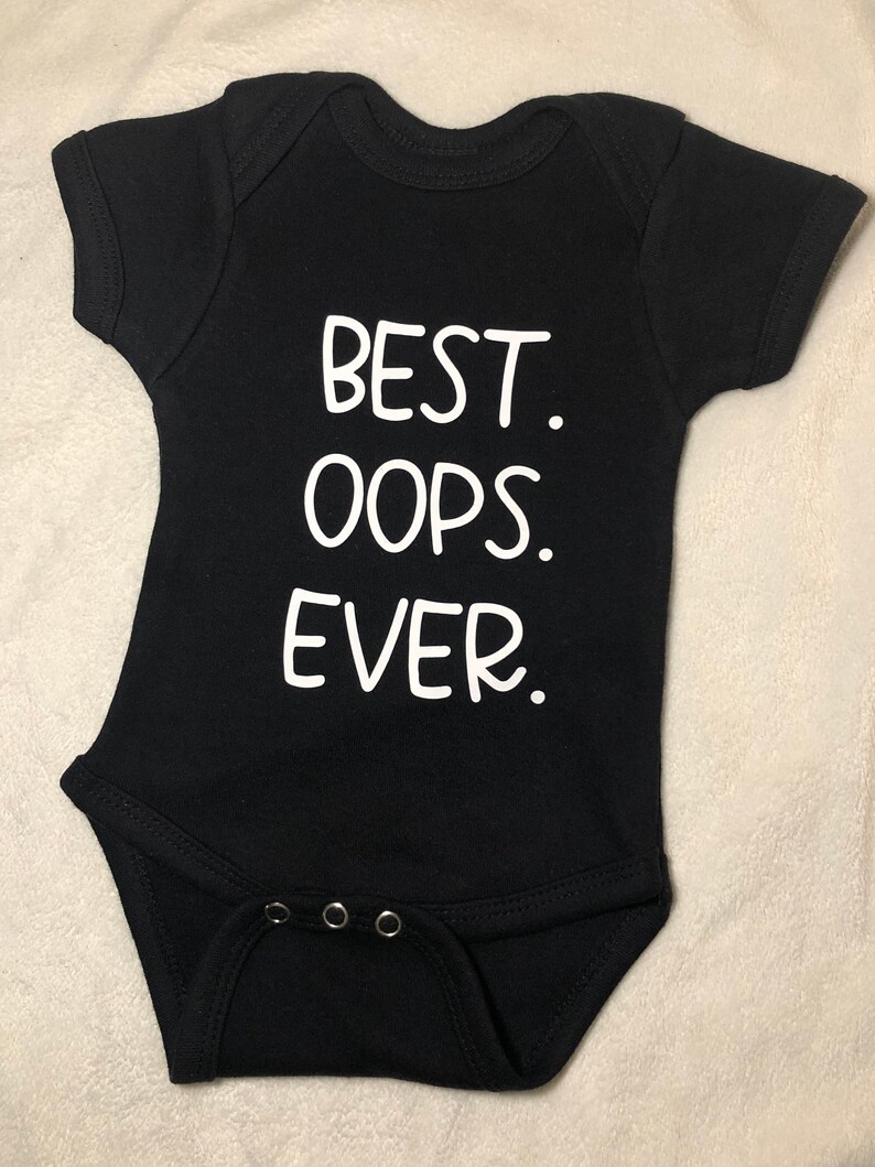 Best Oops Ever Funny Baby Bodysuit Funny Shower Gift - Etsy