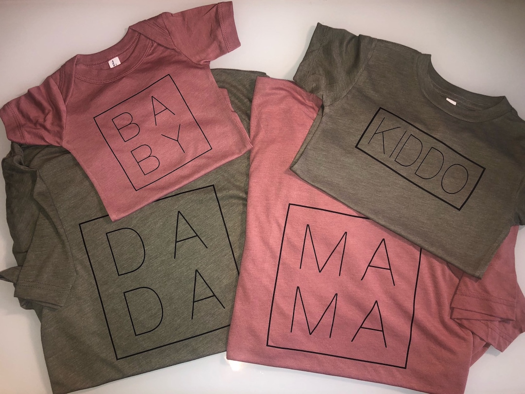 Family Shirts - Bella Canvas Custom Shirts - Fathers Day Matching ...