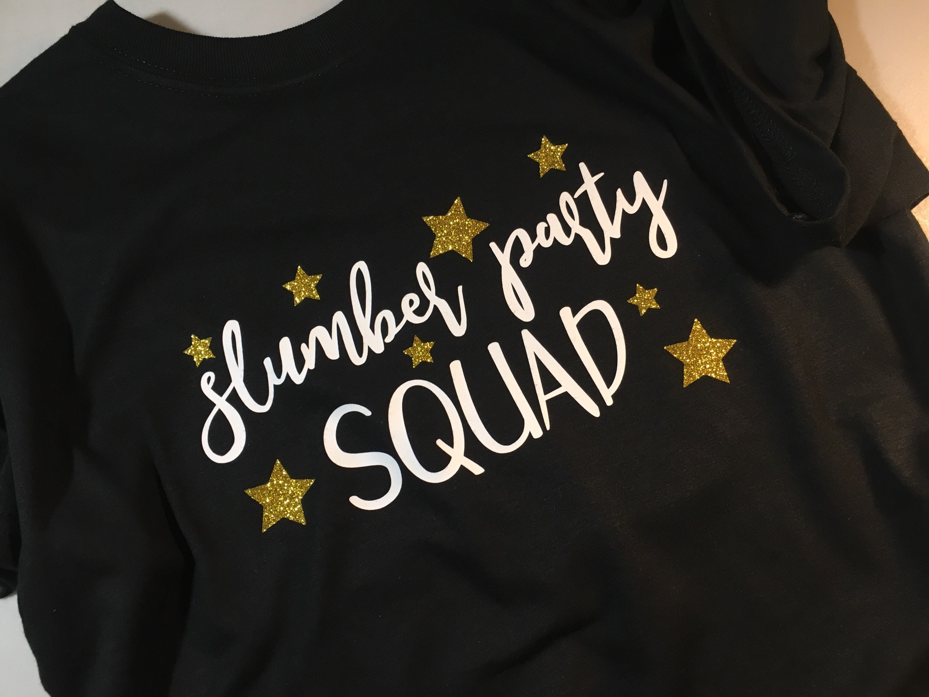 Slumber Party Squad Birthday Squad Slumber Party | Etsy