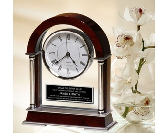 Glass Plate Clock - Etsy