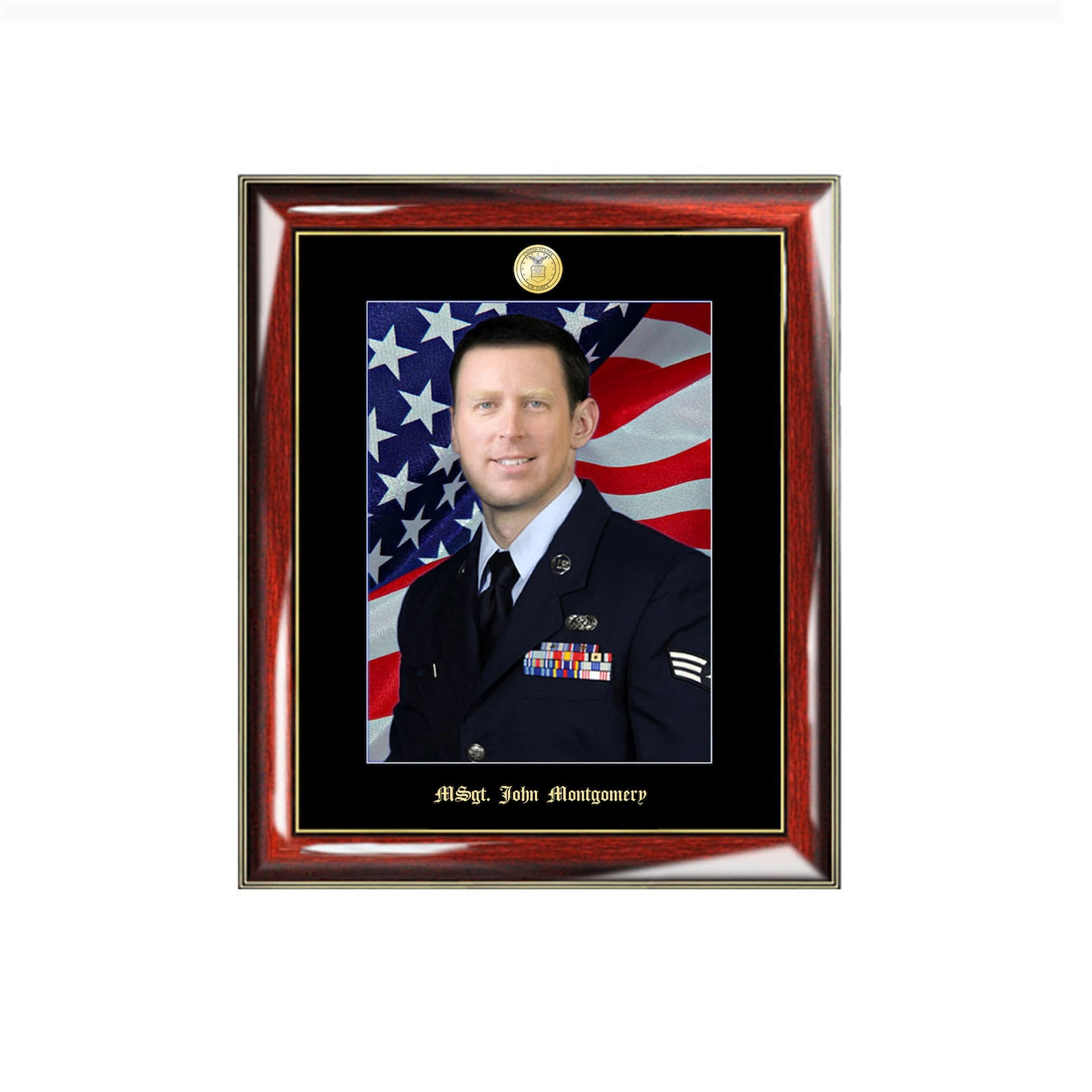 Military Picture Frame Army USAF Navy USCG Photo Frame 8x10 Photo ...