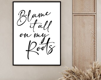 All on My Roots - Etsy