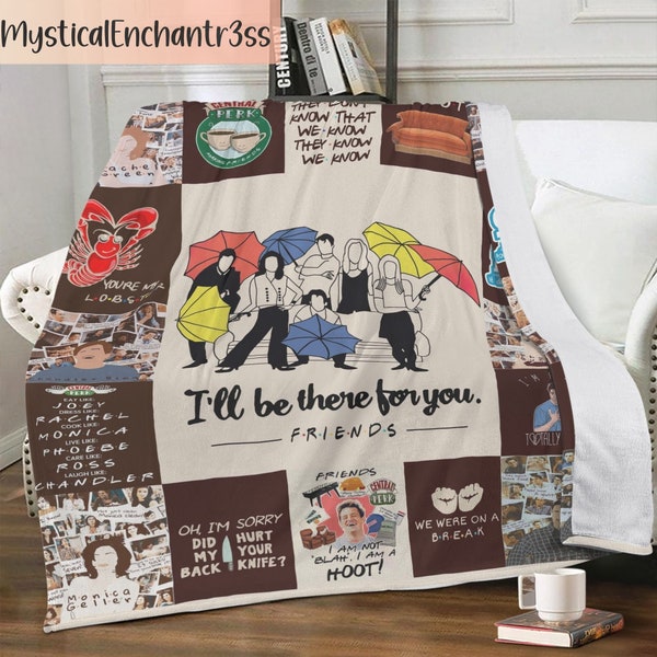 Friends Blanket Tv Show - Etsy