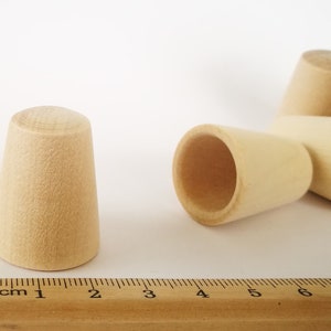 Wood Thimbles Unfinished 10pieces | Etsy