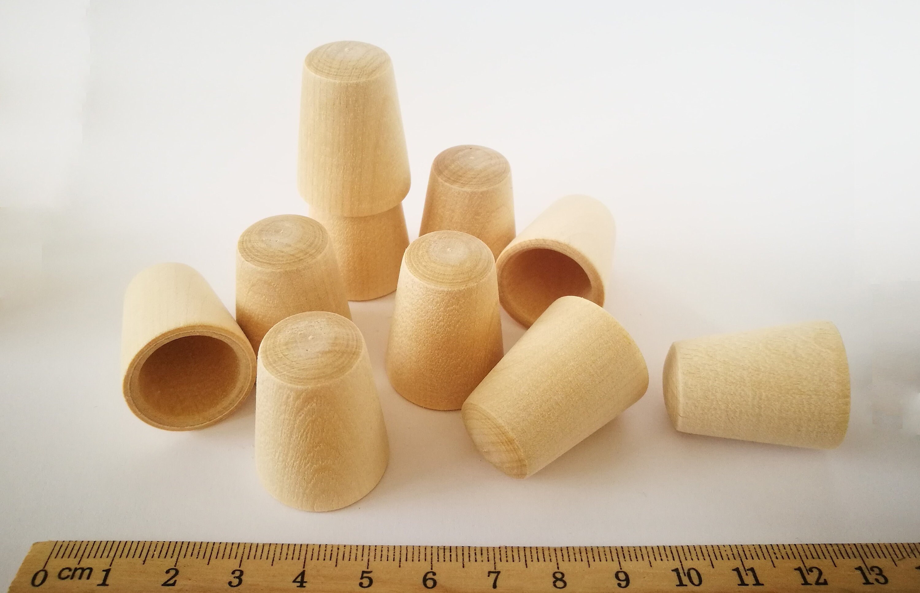 Wood Thimbles Unfinished 10pieces | Etsy