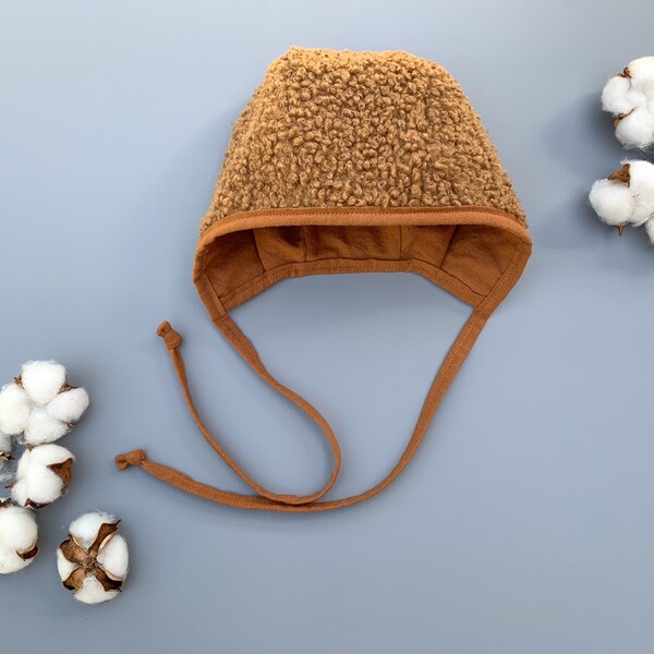 Fleece Bonnet - Etsy