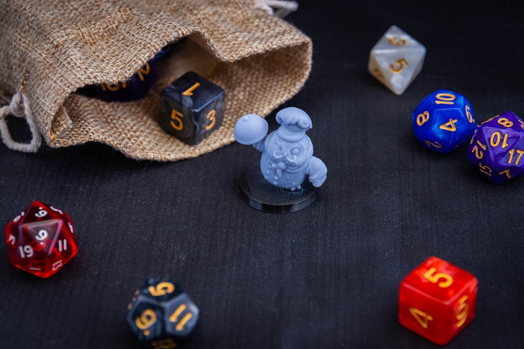 Owlkin Chef 1A, 3D Printed, Dungeons and Dragons Miniature, Statue ...