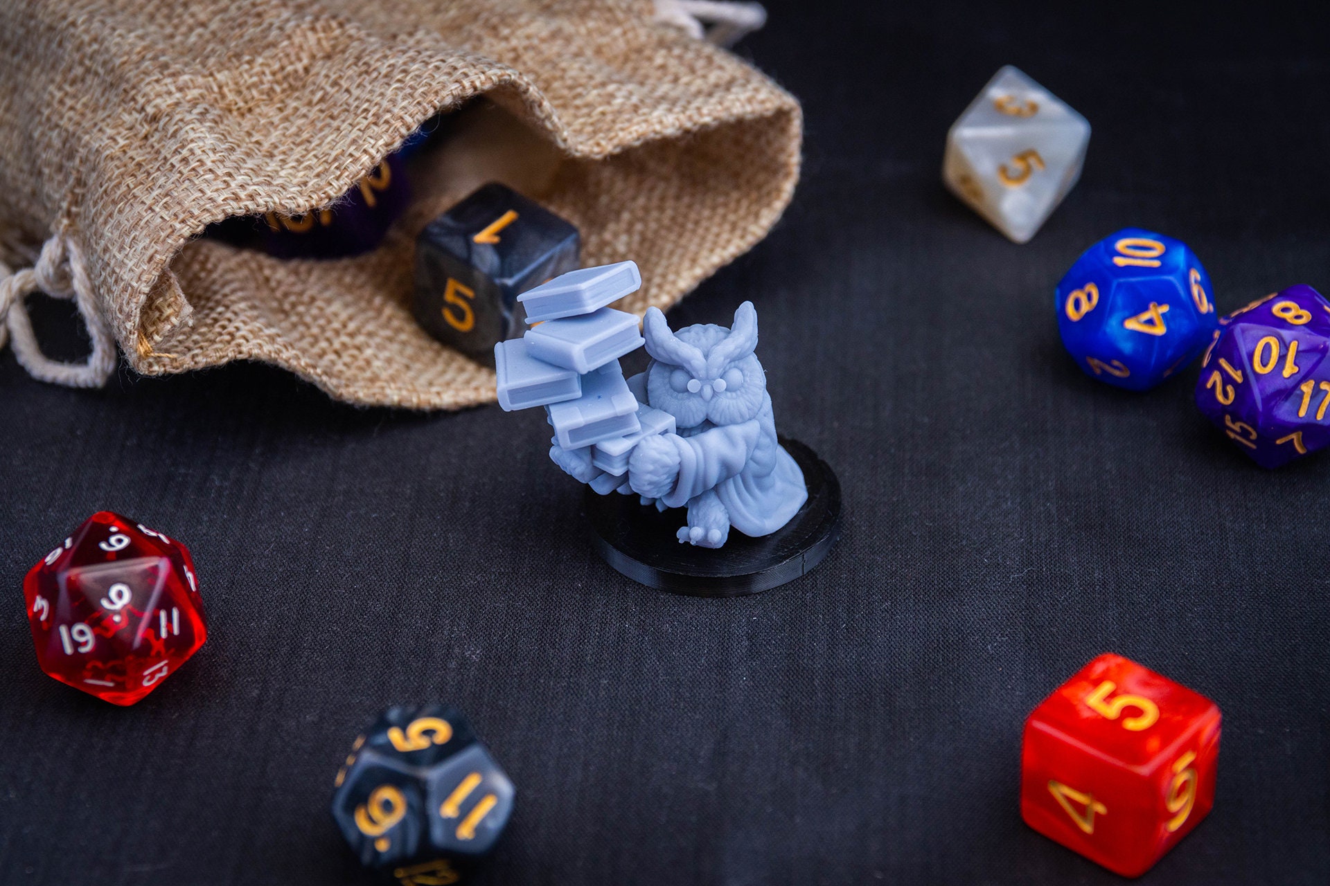 Owlkin Librarian 1A 3D Printed Dungeons and Dragons - Etsy
