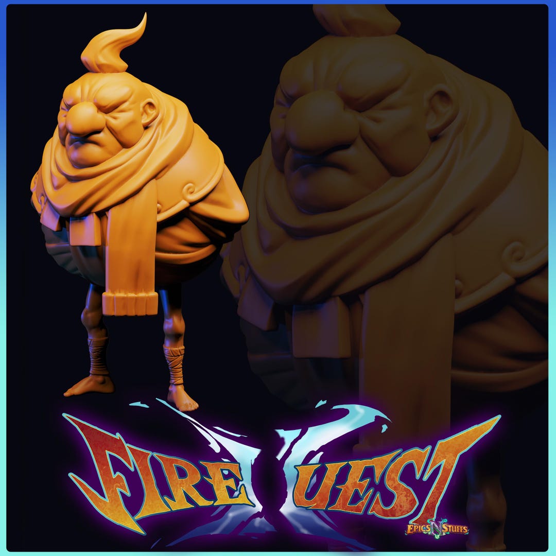 Yawn - Breath of Fire IV, 3D Printed, Dungeons and Dragons Miniature ...