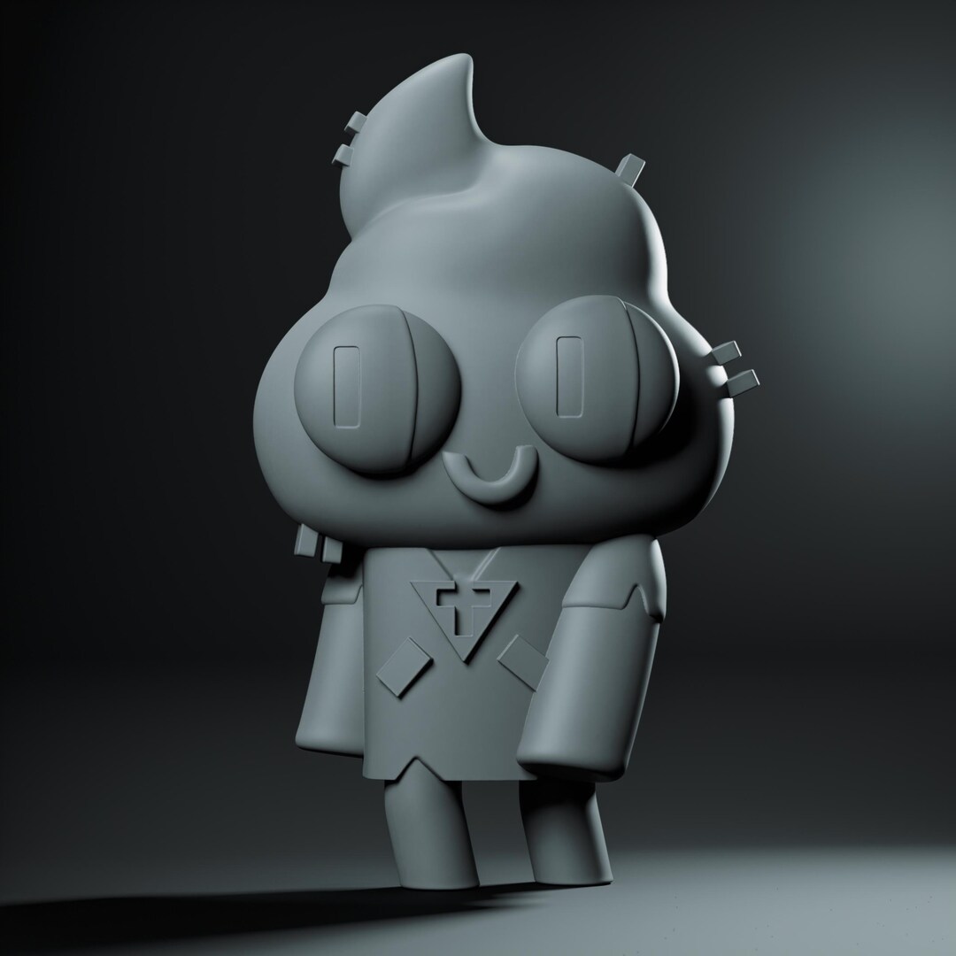 Poop Initiate Miniature, 3D Printed, Dungeons and Dragons Miniature ...