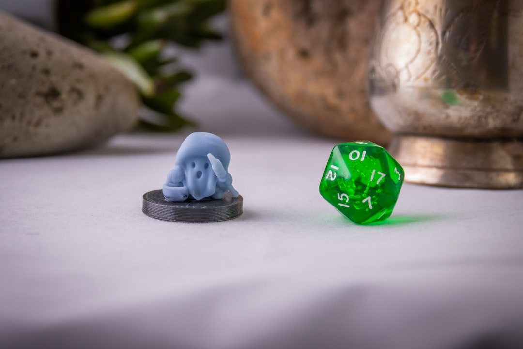 Spooky Shroomie, 3D Printed, Dungeons and Dragons Miniature, Statue ...