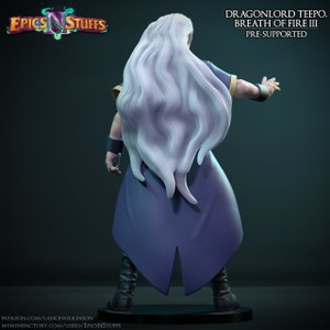 Dragonlord Teepo, Breath of Fire III, 3D Printed, Dungeons and Dragons ...