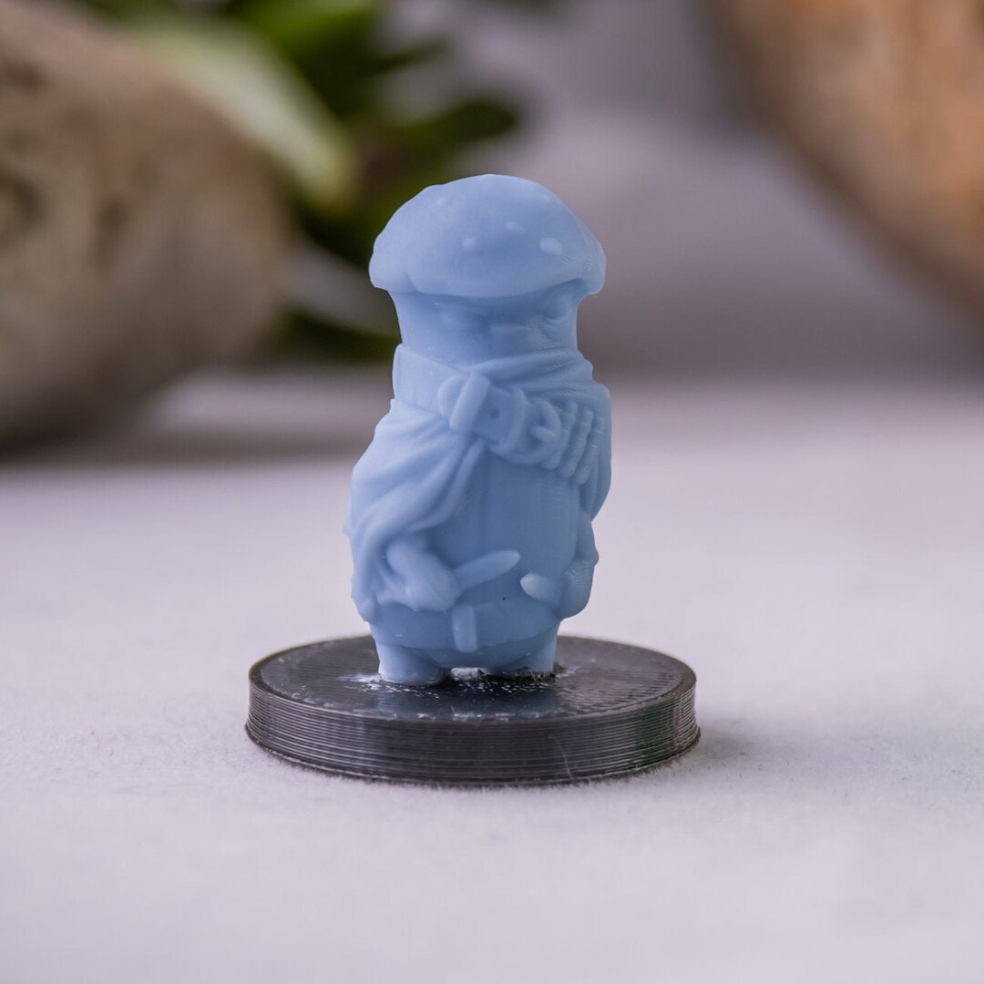 Shroomie Rogue, 3D Printed, Dungeons and Dragons Miniature, Statue ...