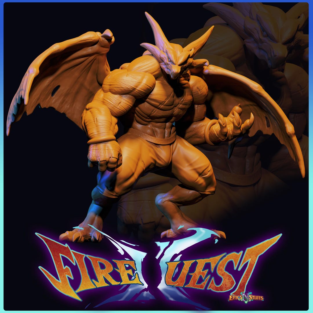 Gaist, Guardian Form, Breath of Fire III, 3D Printed, Dungeons and ...