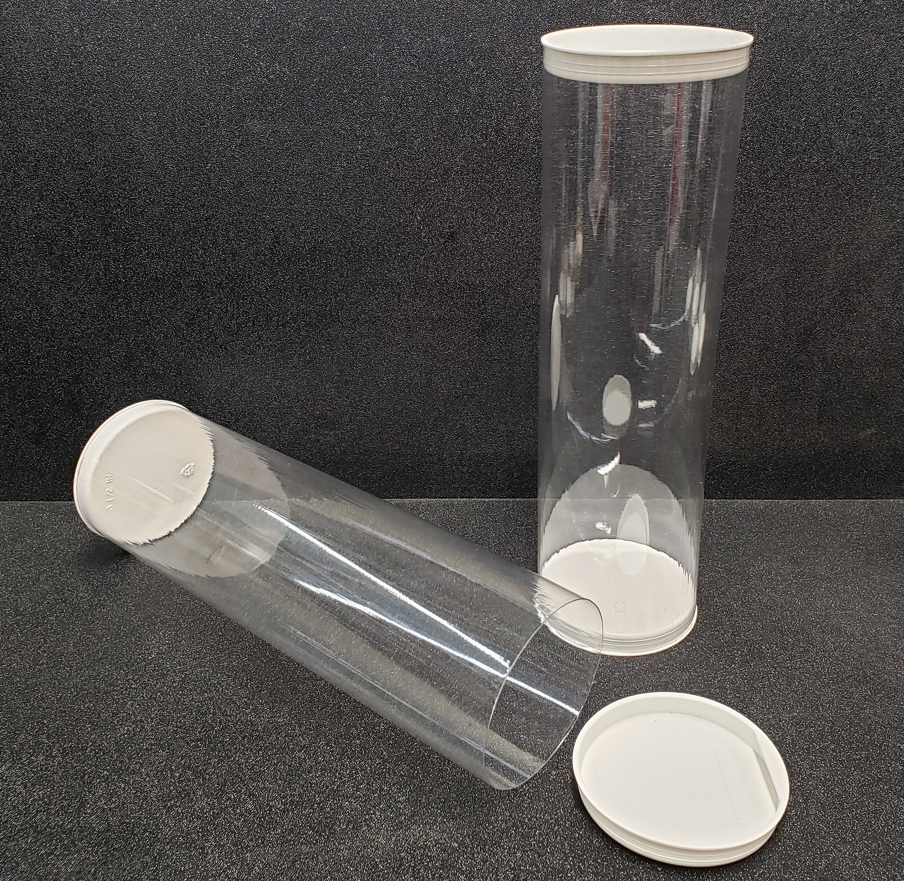 Clear Plastic Tubes With Caps