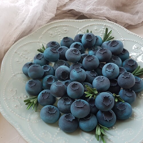 Berries Blueberry Hand Made Big Blueberry Fake Food Big - Etsy