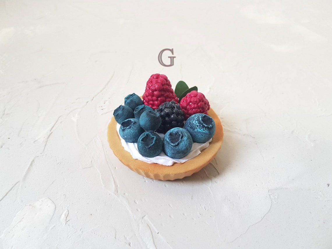 Fake tartlet Polymer clay food Pin Up Girl Polymer clay | Etsy