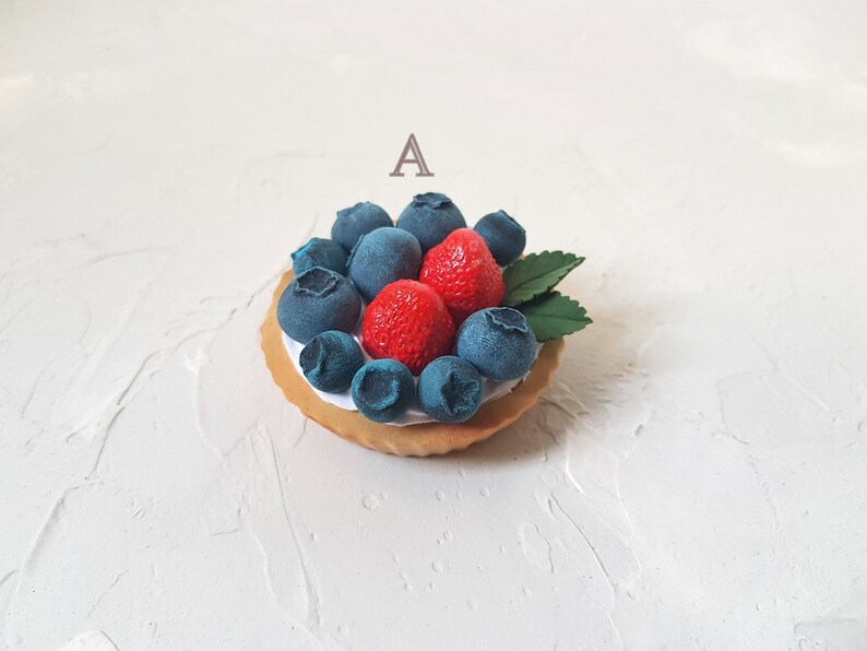 Fake tartlet Polymer clay food Pin Up Girl Polymer clay | Etsy