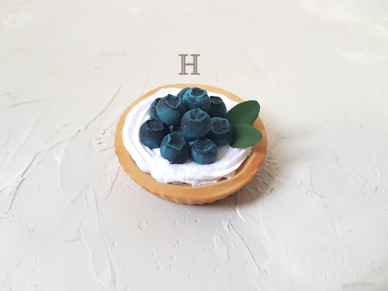 Fake tartlet Polymer clay food Pin Up Girl Polymer clay | Etsy